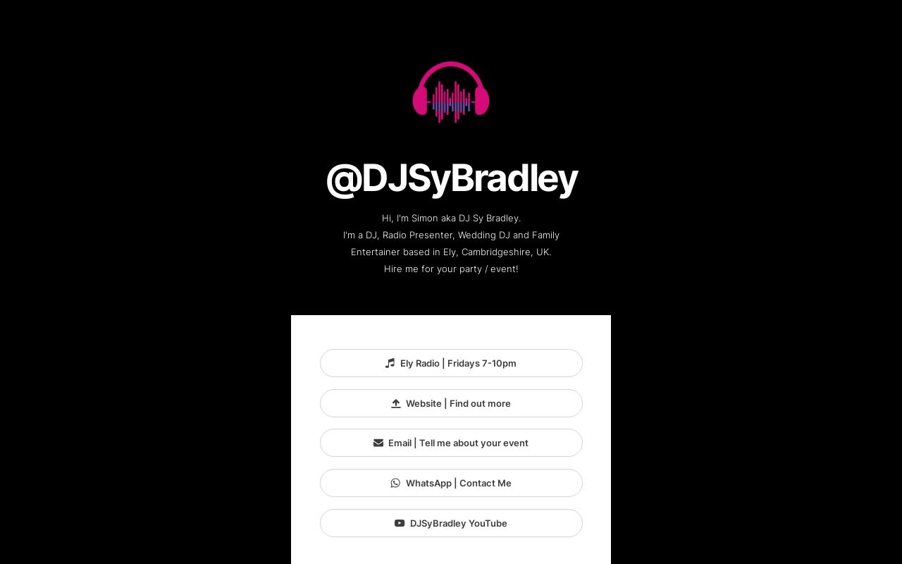 DJ Sy Bradley | Ely DJ For Hire